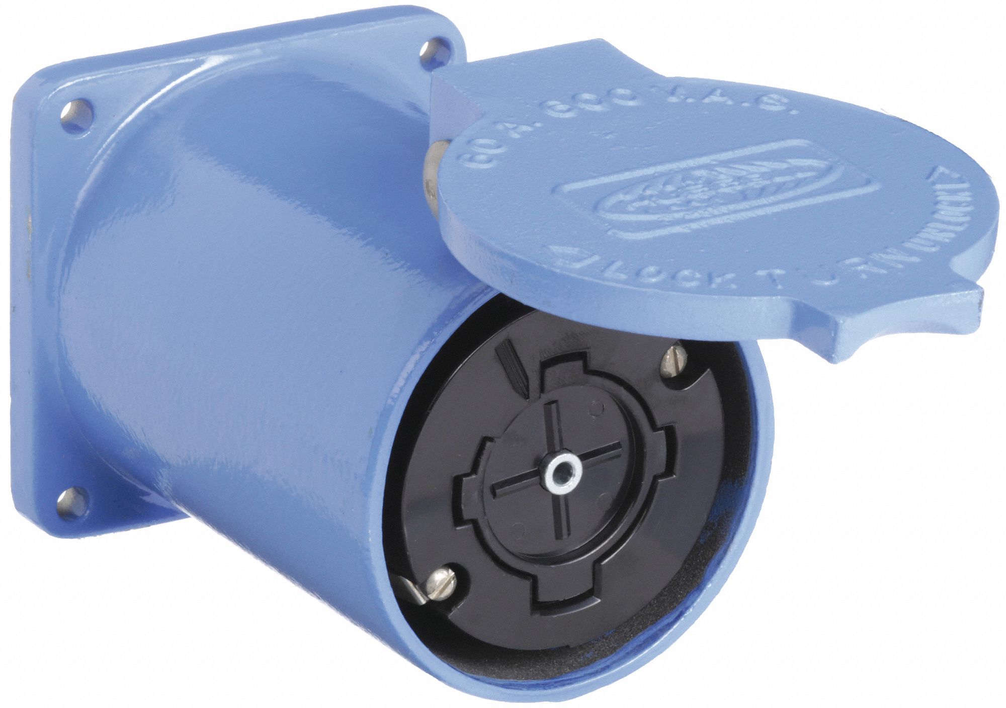 Non-NEMA, 60 A, Locking Receptacle - 2AXH9|HBL26520 - Grainger