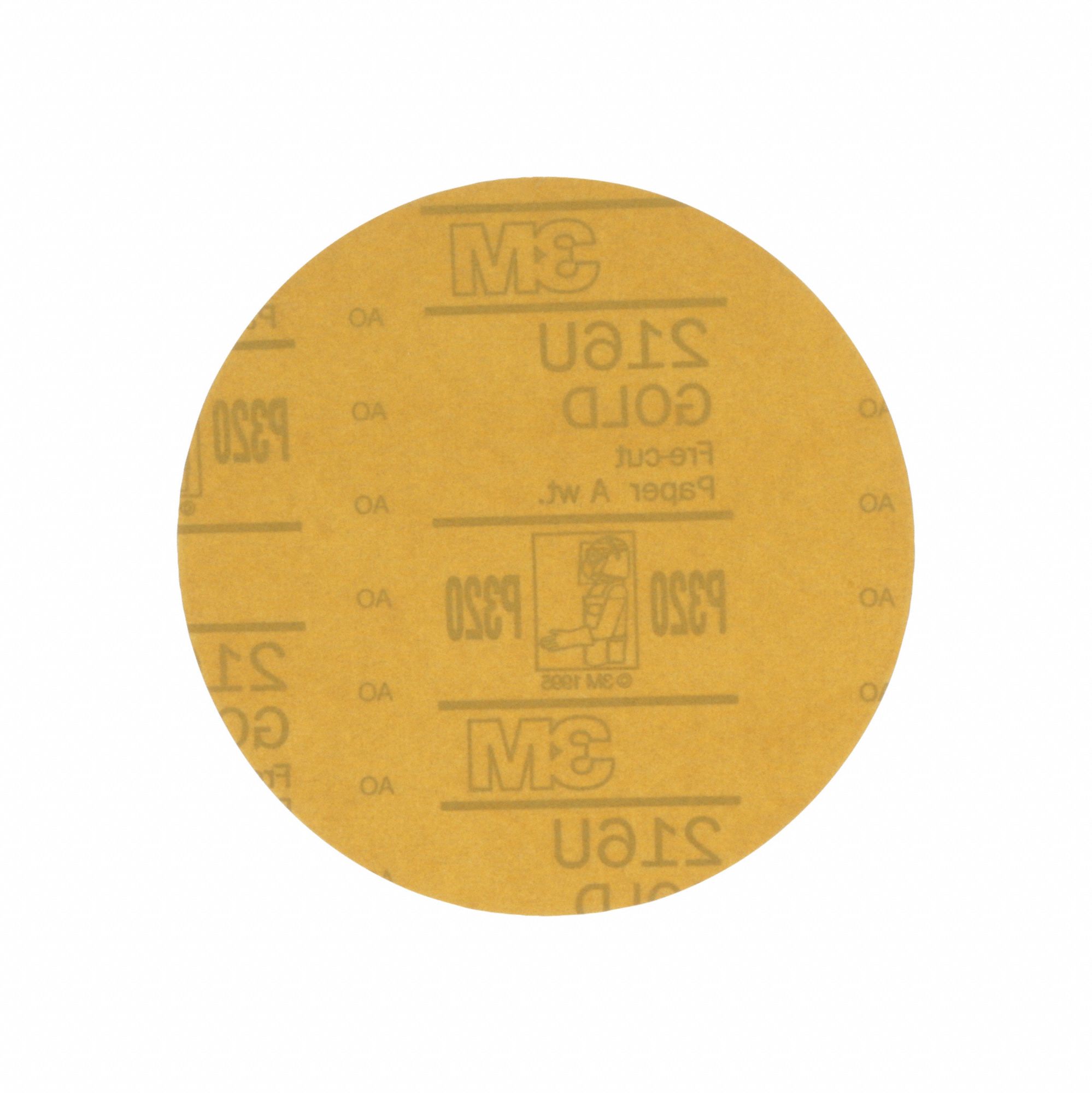 3M, 6 in Dia, Non-Vacuum, Hook-and-Loop Sanding Disc - 2AYU5 ...