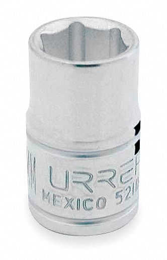 URREA Dado marca URREA, Tam Impulsor 3/8", Cuadrada, Tam. Dado 6mm ...