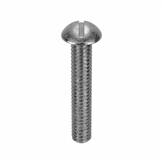 #12-24 Thread Size, 1 1/4 in Lg, Machine Screw - 2BA44|U51213.021.0125 ...