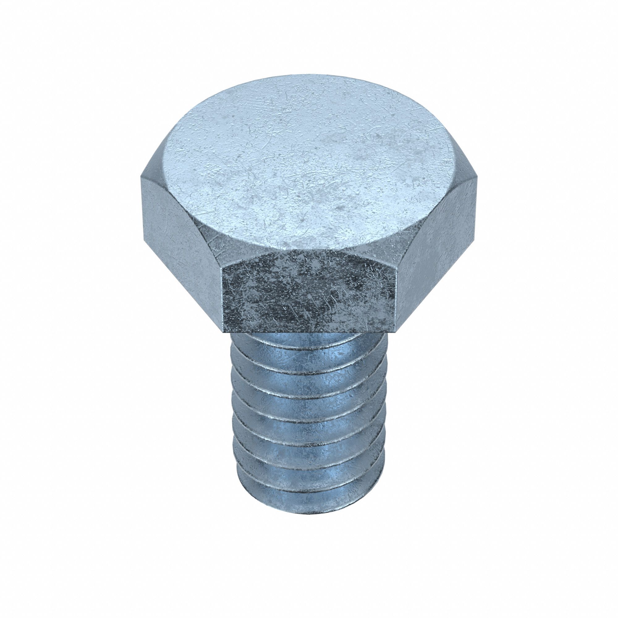 APPROVED VENDOR Tornillo de Cabeza de Dado Hexagonal 1/4"-20 Grado 2 Longitud de 1/2", Acabado ...