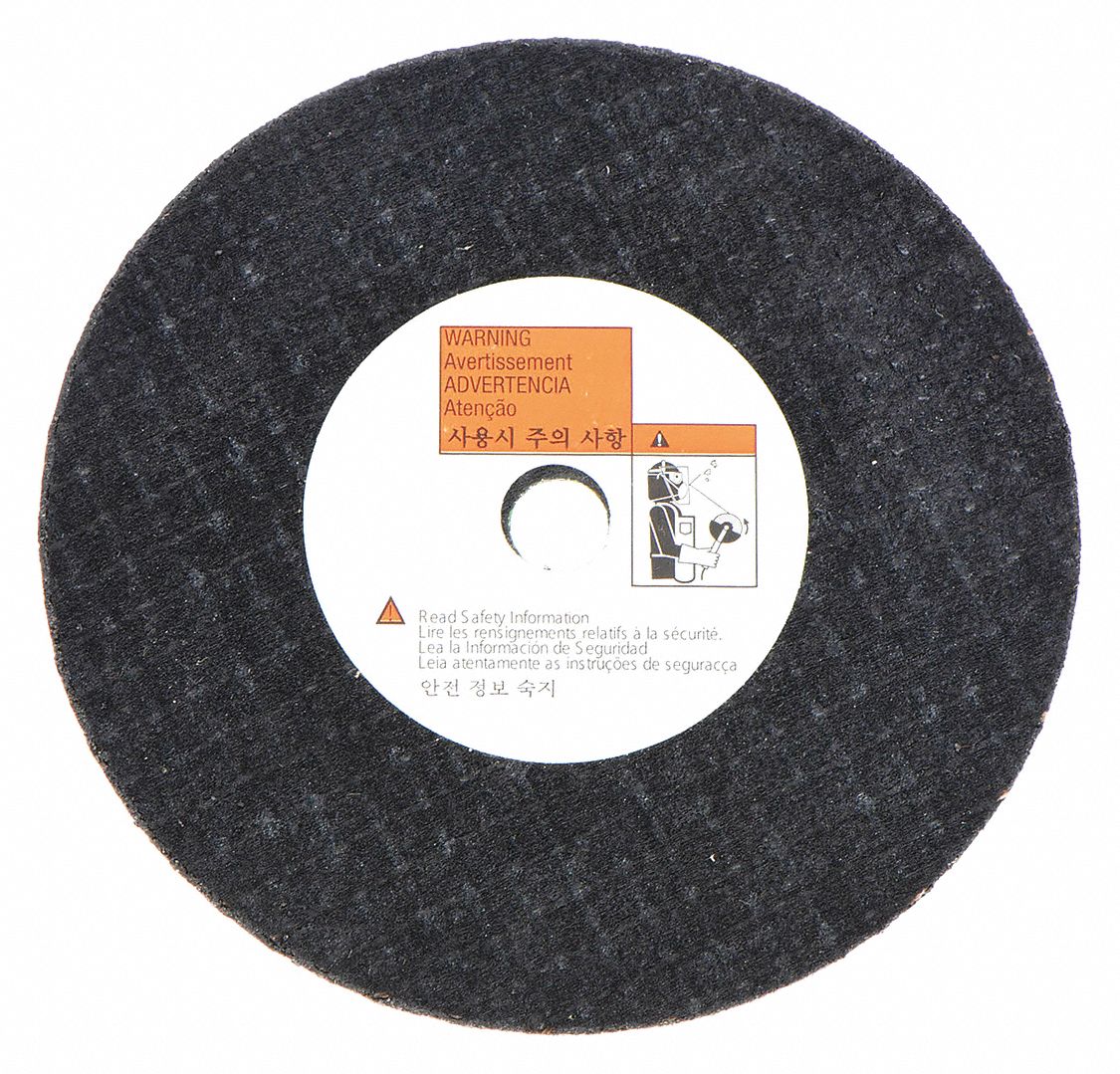 3M, Type 1, 4" x 1/32" x 3/8", Abrasive Cut-Off Wheel - 6TD48 ...