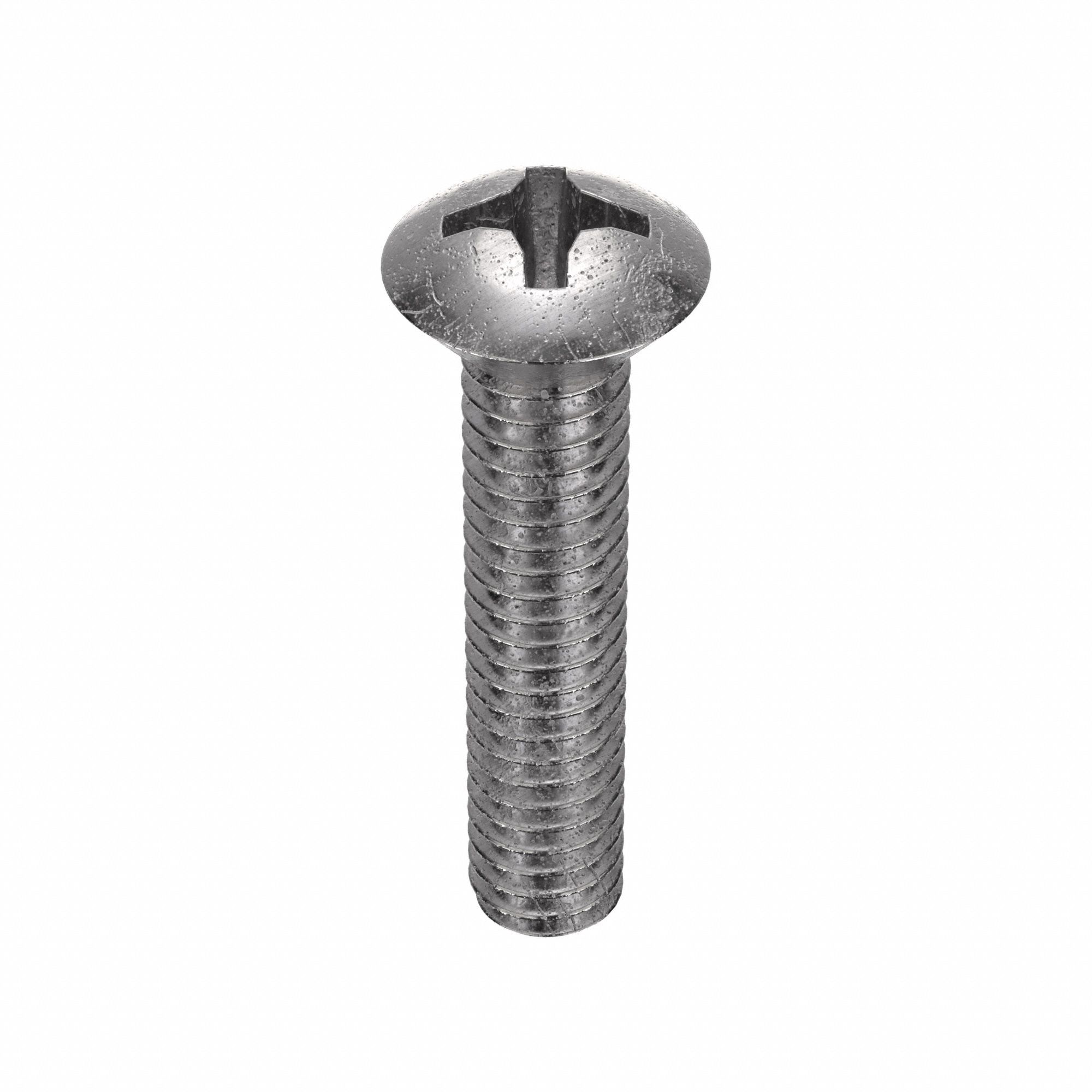 #8-32 Thread Size, 3/4 in Lg, Machine Screw - 2BE22|U51320.016.0075 ...