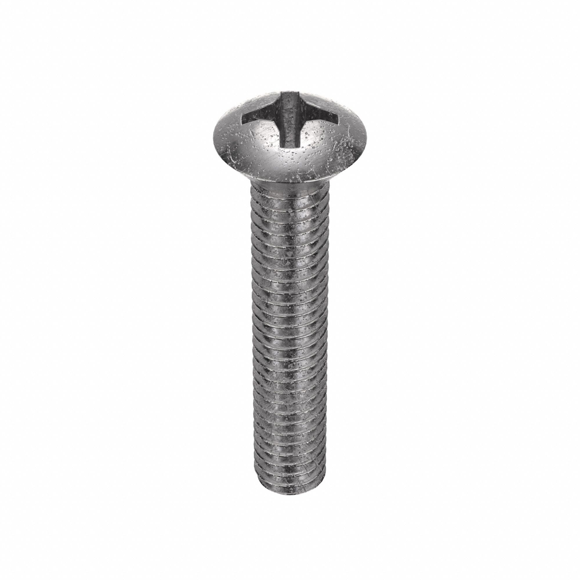 #8-32 Thread Size, 7/8 in Lg, Machine Screw - 2BE24|U51320.016.0087 ...
