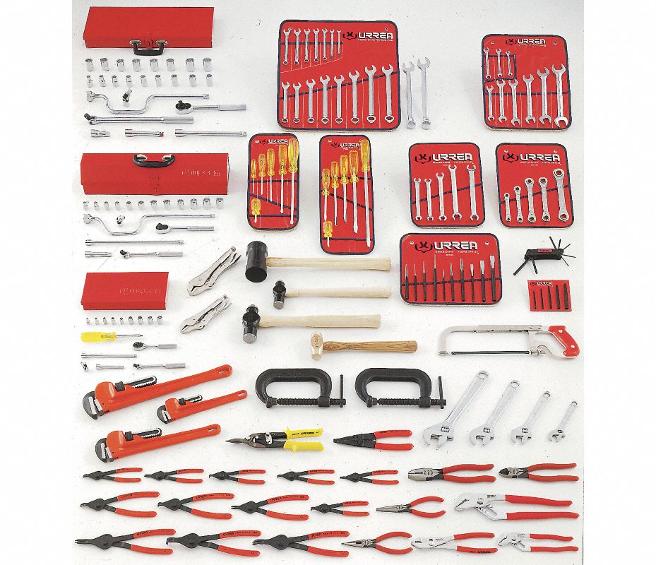URREA Juego de Herramientas Intermedio marca URREA, Número de Piezas ...