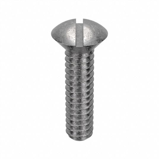 #6-32 Thread Size, 1/2 in Lg, Machine Screw - 2BU34|2BU34 - Grainger