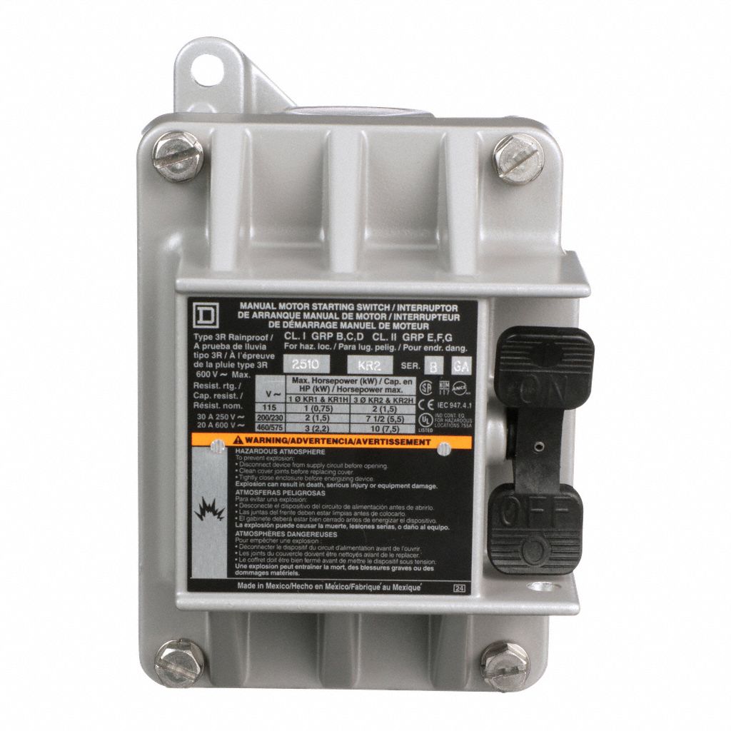 Square D Manual Motor Switch