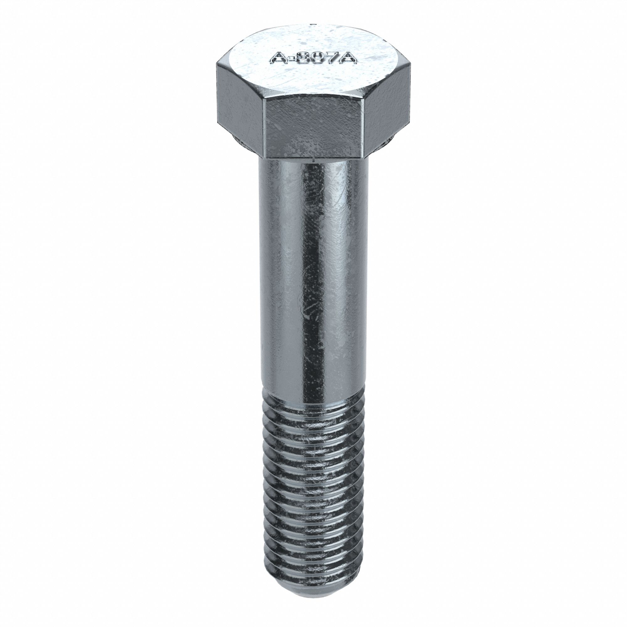 APPROVED VENDOR Tornillo de Cabeza de Dado Hexagonal 1"-8 Grado 2 Longitud de 5", Acabado ...