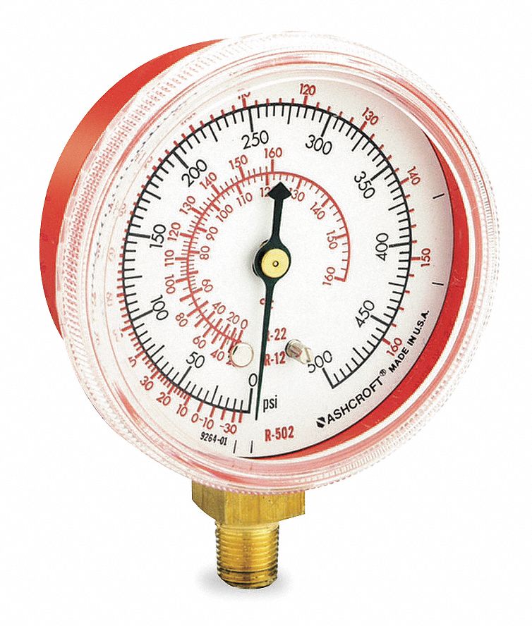 ASHCROFT Calibrad Comp,Dist de Refrig,2-1/2 pulg. - 2C543 | 251007PHV ...