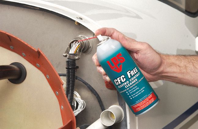 LPS Contact Cleaner: Aerosol Spray Can, 16 oz, Liquid, CFC Free Electro ...