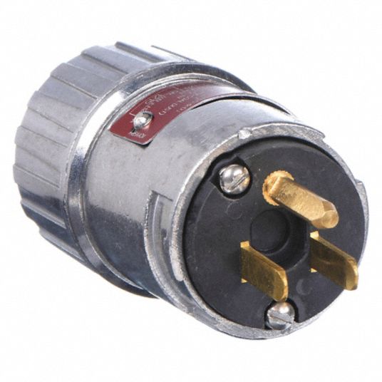 Plug, 120 V AC Voltage, 15 A Amps, 1 hp HP - Grainger