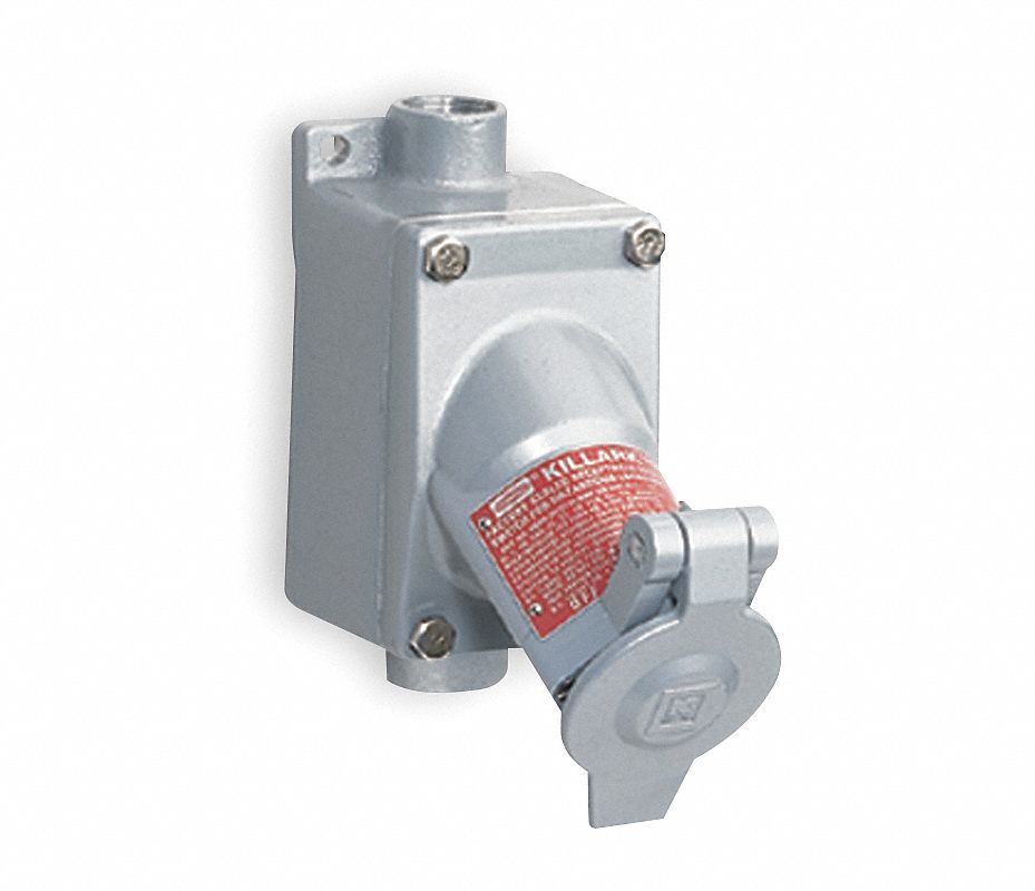 HUBBELL KILLARK Rceptáculos Área Pligrosa,Amp20,2 Polos - 2CA24 | UGR4 ...