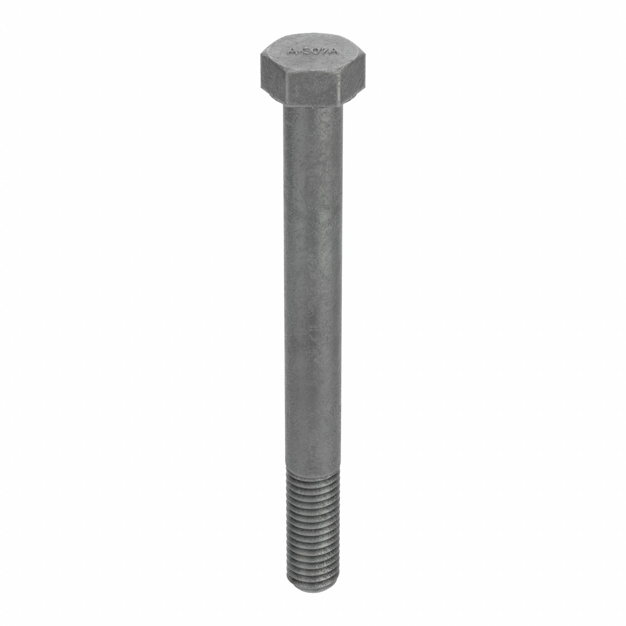 APPROVED VENDOR Tornillo de Cabeza de Dado Hexagonal 1/2"-13 Grado 2 Longitud de 4", Acabado ...