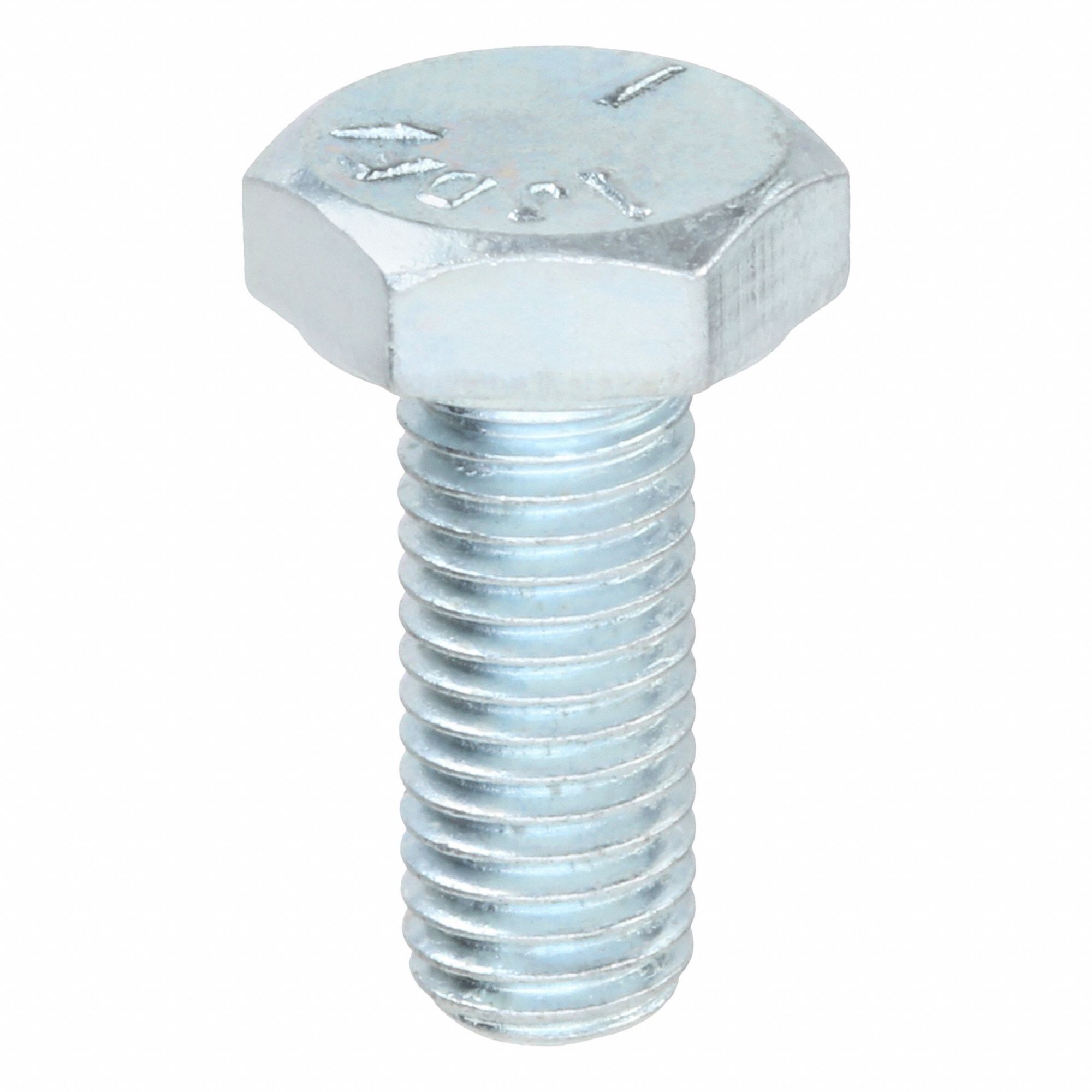 APPROVED VENDOR Tornillo de Cabeza de Dado Hexagonal 1/4"-28 Grado 5 Longitud de 5/8", Acabado ...