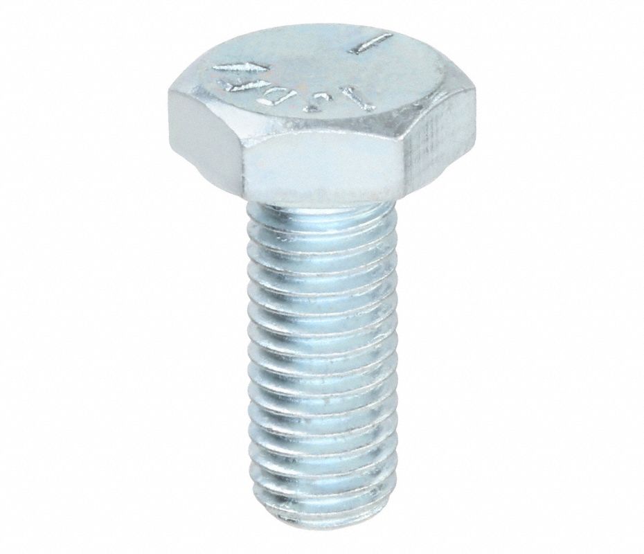 APPROVED VENDOR Tornillo de Cabeza de Dado Hexagonal 1/4"-28 Grado 5 Longitud de 5/8", Acabado ...