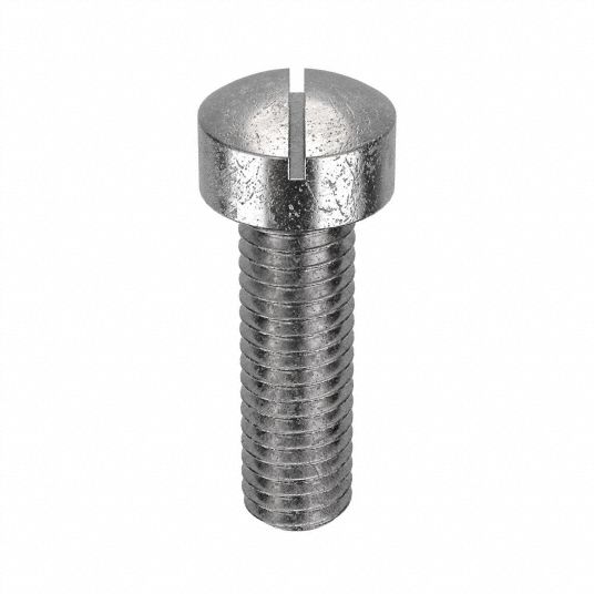 Machine Screw,10-32x5/8"L,Plain,100PK - Grainger