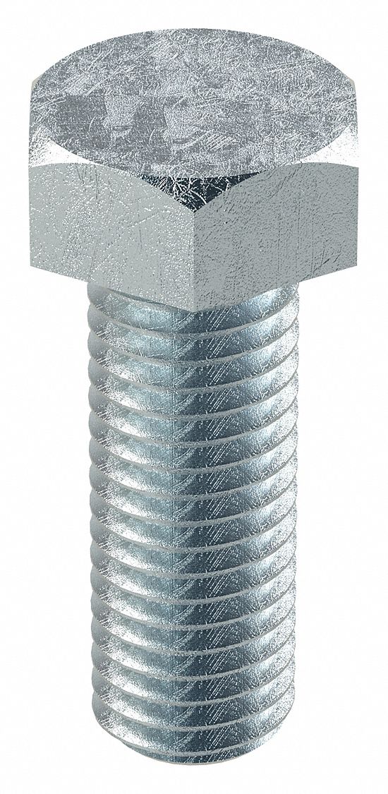 APPROVED VENDOR Tornillo de Cabeza de Dado Hexagonal 5/8"-11 Grado 5 Longitud de 1-3/4", Acabado ...