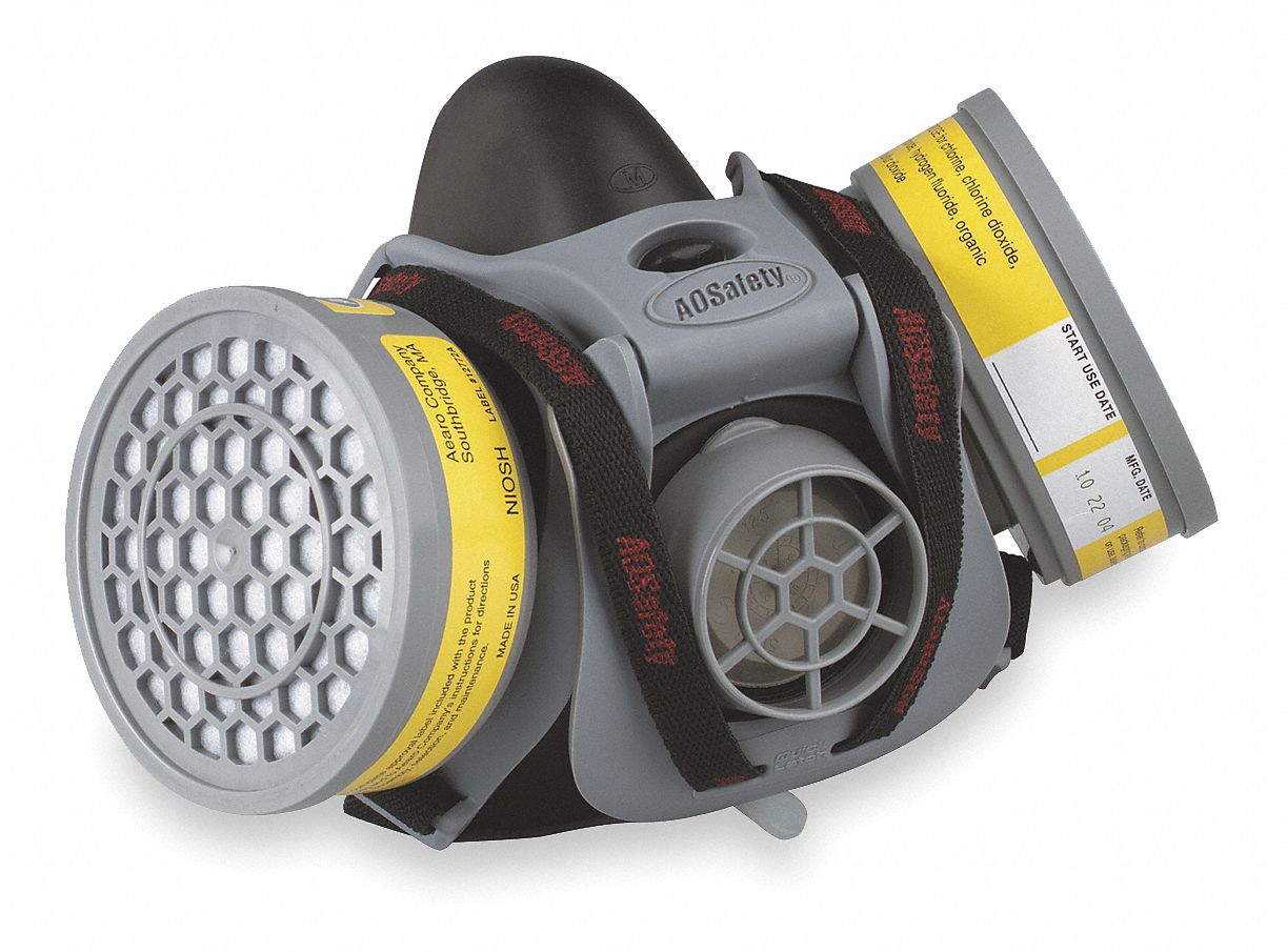 Half Mask Respirator, S - Grainger