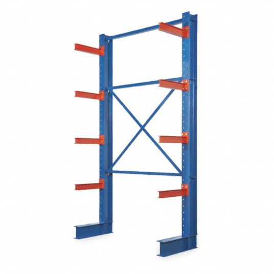 STEEL KING, Starter, 72 in x 32 in x 14 ft, Cantilever Rack - 2CET2 ...