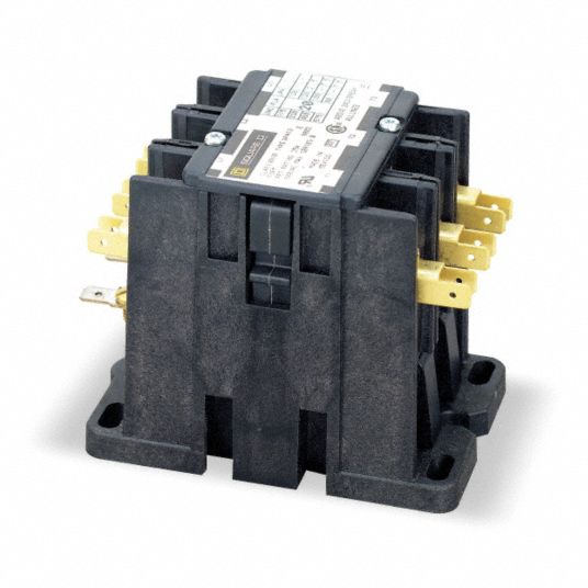208/240V AC Definite Purpose Magnetic Contactor; No. of Poles 2, 25 ...