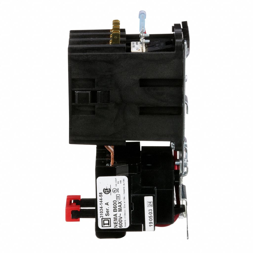 SQUARE D Definite Purpose Magnetic Motor Starter: 50 A Amps AC, 120V AC ...
