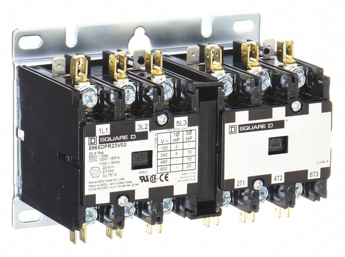 Definite Purpose Magnetic Contactor - 2CG11|8965DPR23V02 - Grainger