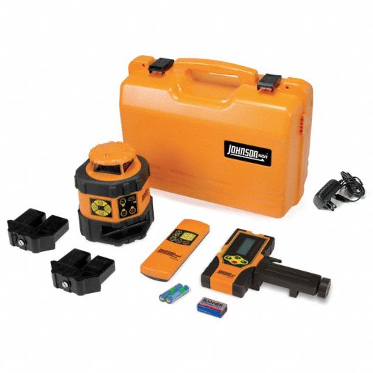 Electronic Self-Leveling Rotary Laser, Horizontal, Exterior - Grainger