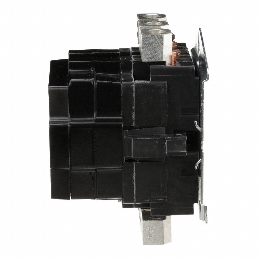SQUARE D Lighting Magnetic Contactor: 3 Poles, 120V AC, 200 A Full Load ...