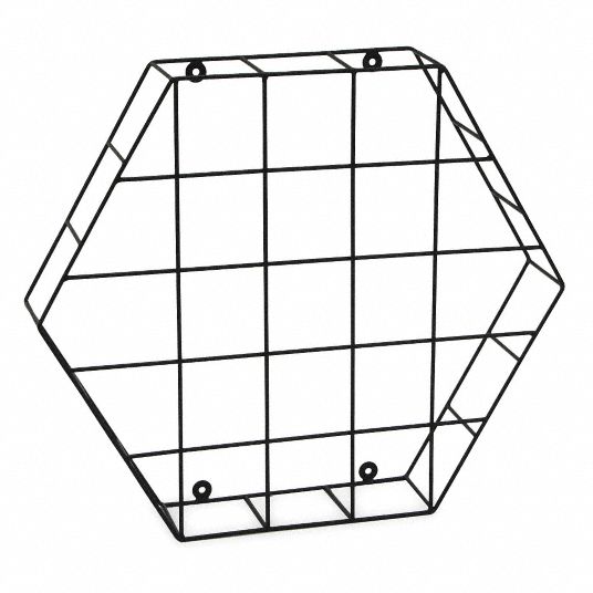 Clock Guard, Wall Mount, Hexagon - Grainger