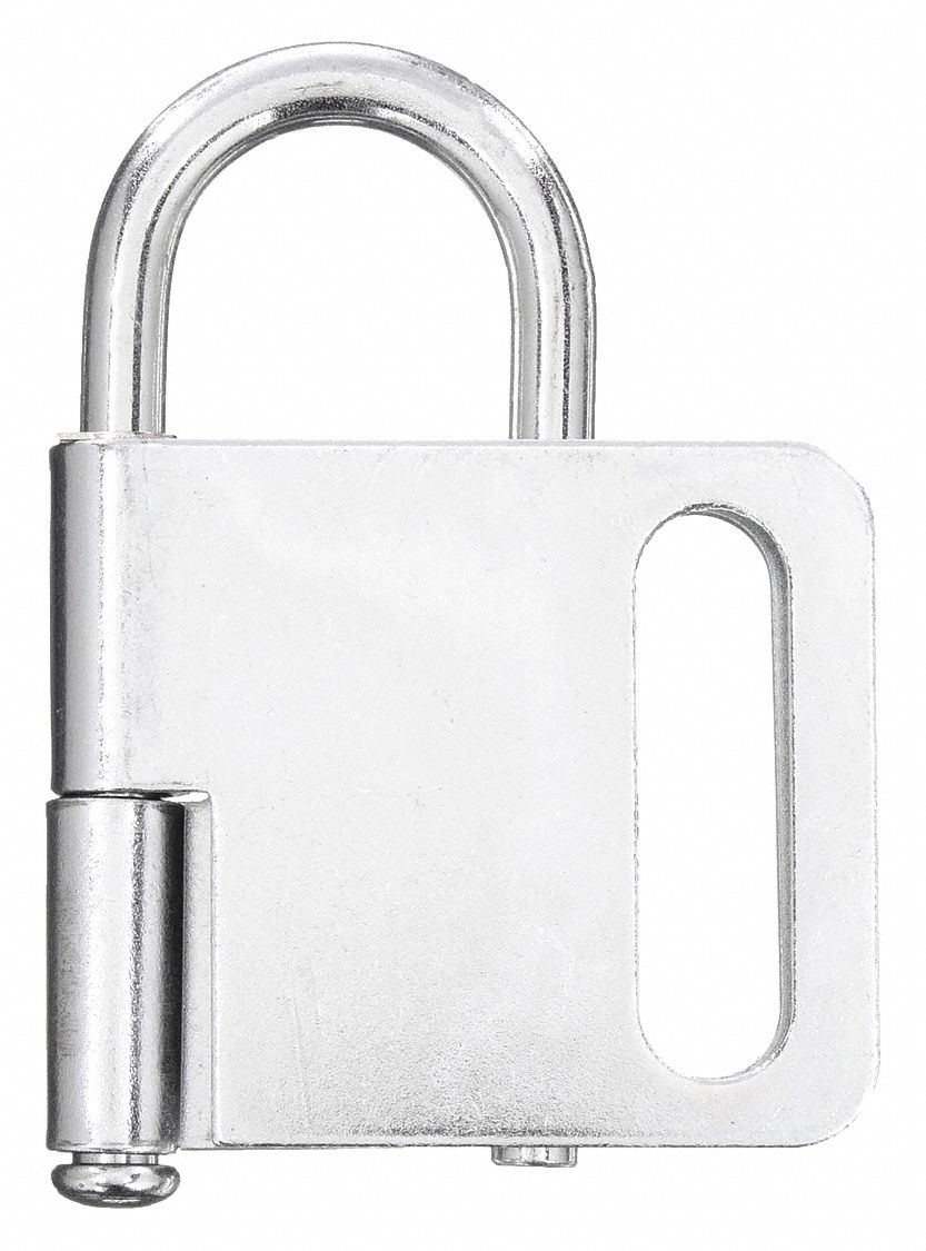 High-Strength Pry-Resistant Hasp, 1 in Opening Size, Lockout Hasp ...