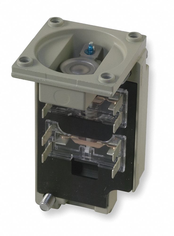 OMRON, EN50041 Body, 2 Mounting Holes, Limit Switch Box - 2CLT9 ...