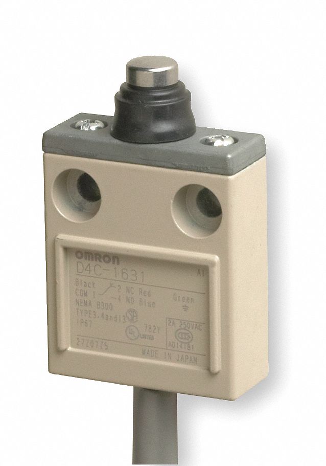OMRON LIMIT SWITCH,SEALED PIN PLUNGER - Limit / Interlock Switches ...
