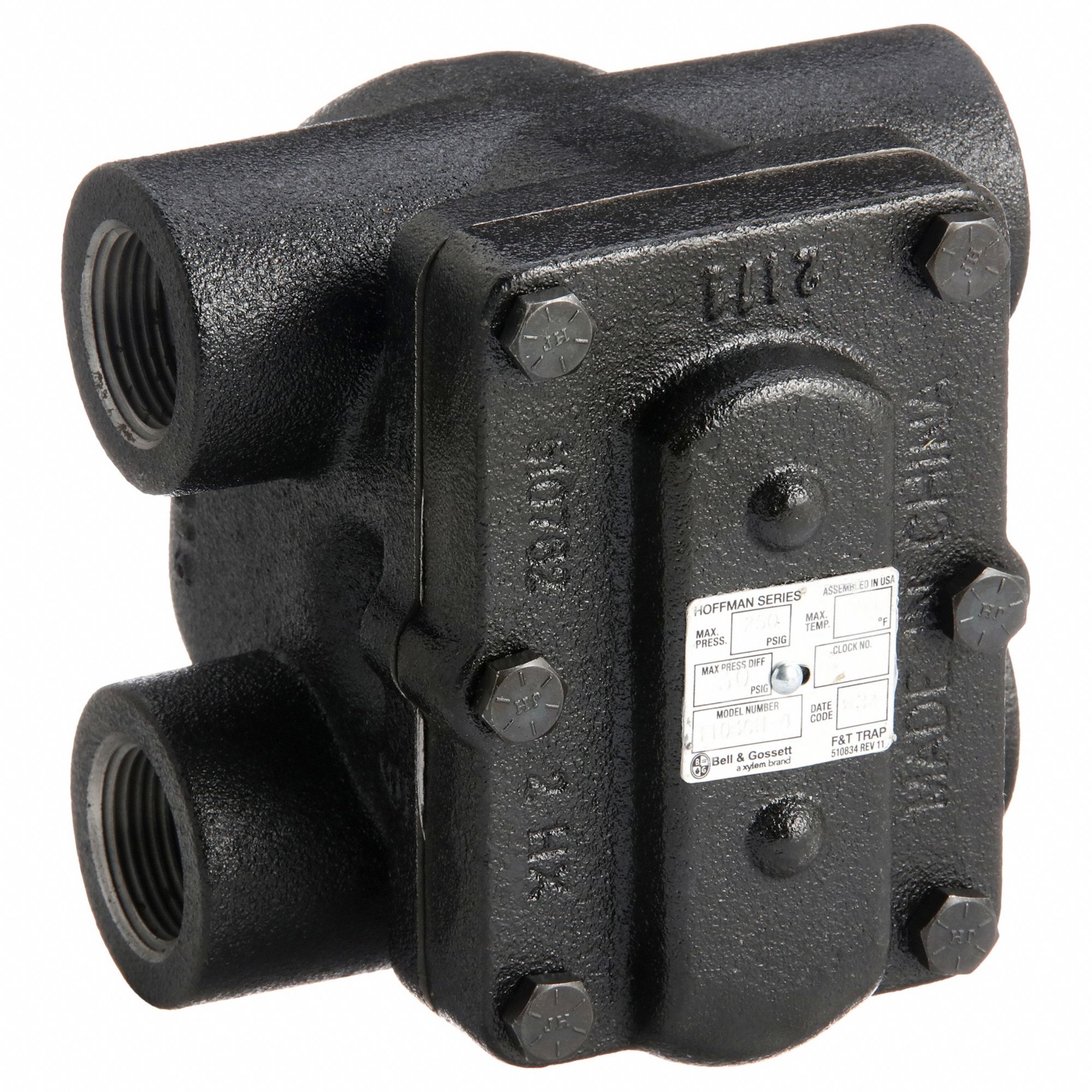 Cast Iron, 1 in FNPT, Steam Trap - 2CMC5|FT030H-4 - Grainger