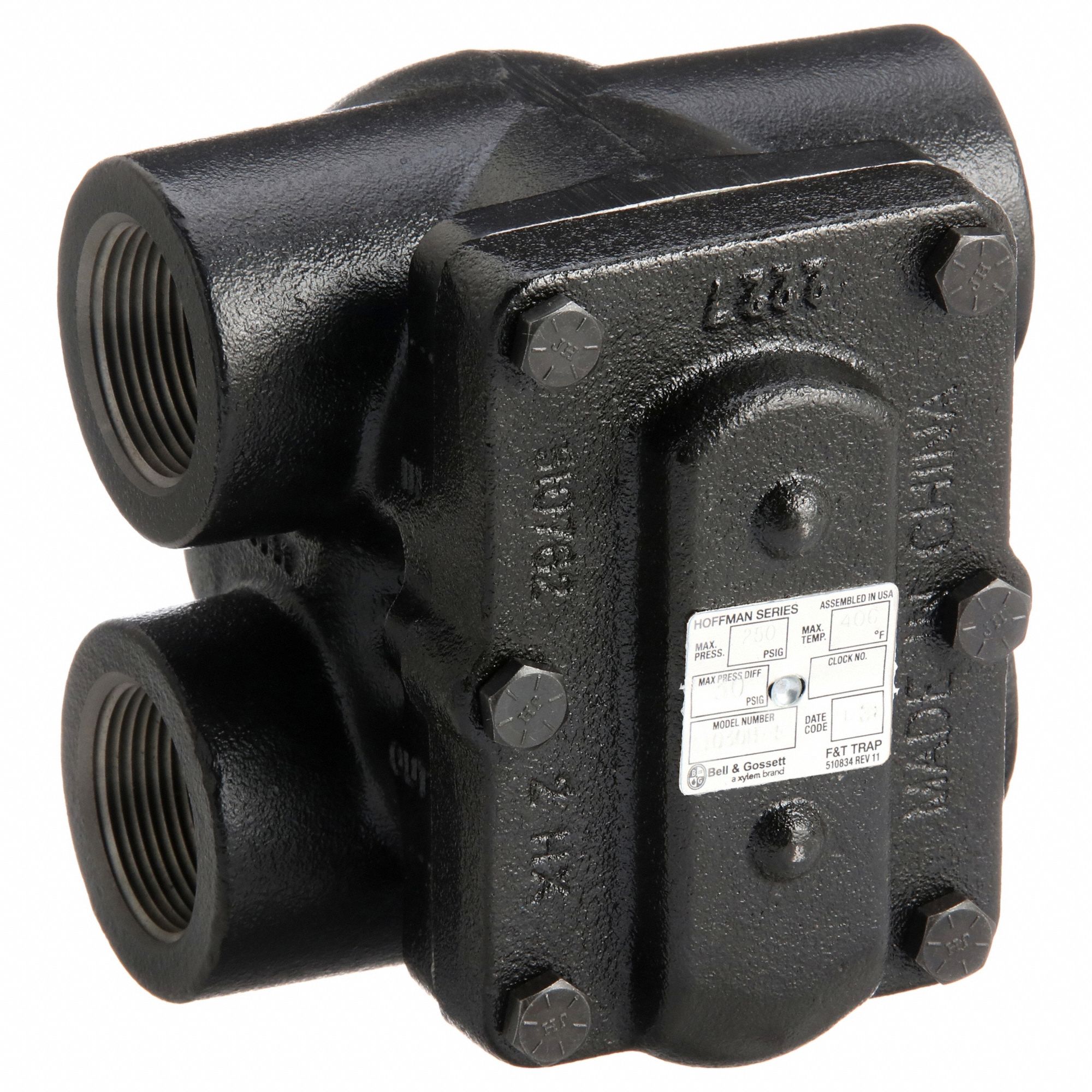 Cast Iron, 1 1/4 in FNPT, Steam Trap - 2CMC8|FT030H-5 - Grainger