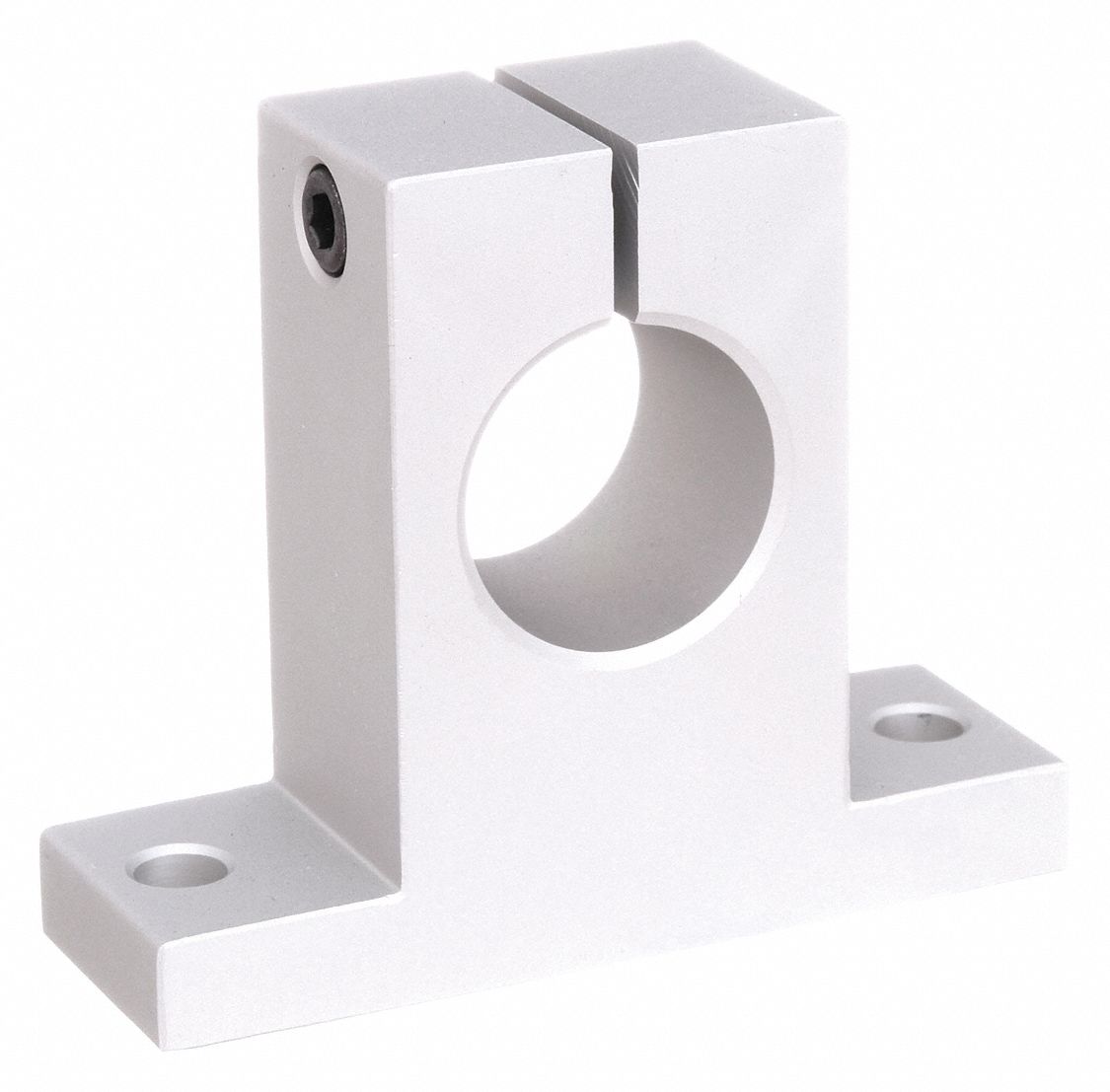 DAYTON, For 1 1/2 in Shaft Dia, Anodized Aluminum, Mounted Linear ...