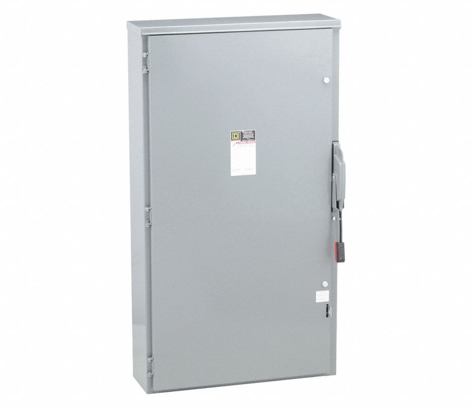 SQUARE D Interruptor de Seguridad, Tipo de Carcasa NEMA 3R, 600 Amperes ...
