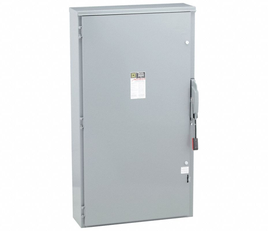 SQUARE D Interruptor de Seguridad, Tipo de Carcasa NEMA 3R, 600 Amperes ...