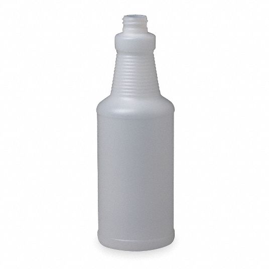 3M Spray Bottle: 32 oz Container Capacity, Clear, 28/400 Closure Size ...
