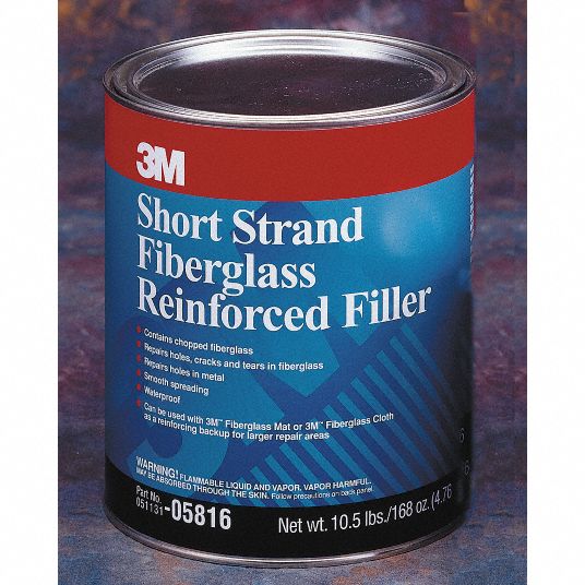 Fiberglass Reinforced Filler,1 gal. - Grainger