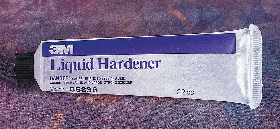 Liquid Hardener,22 cc,Clear,Tube - Grainger