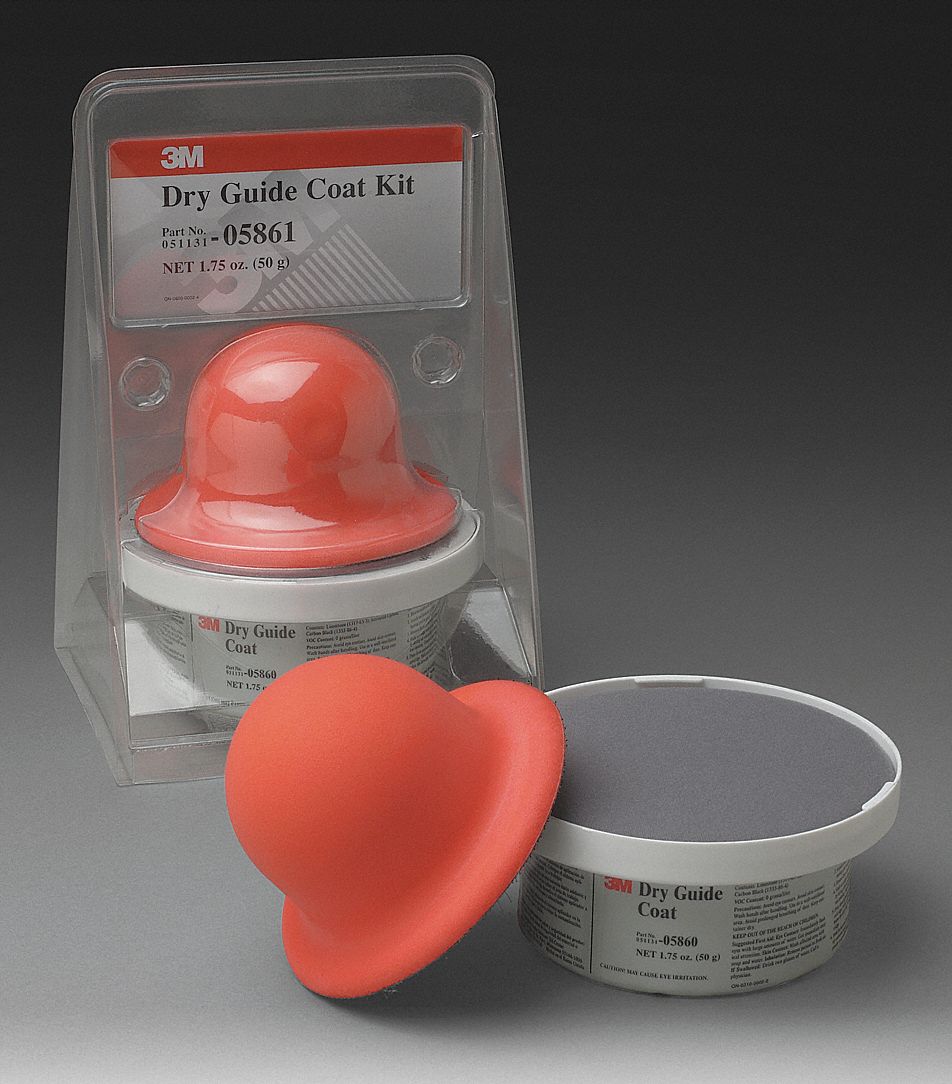 3M, 50 g Size, Dark Gray, Dry Guide Coat Cartridge/Kit - zz_2CTR9|05861 ...