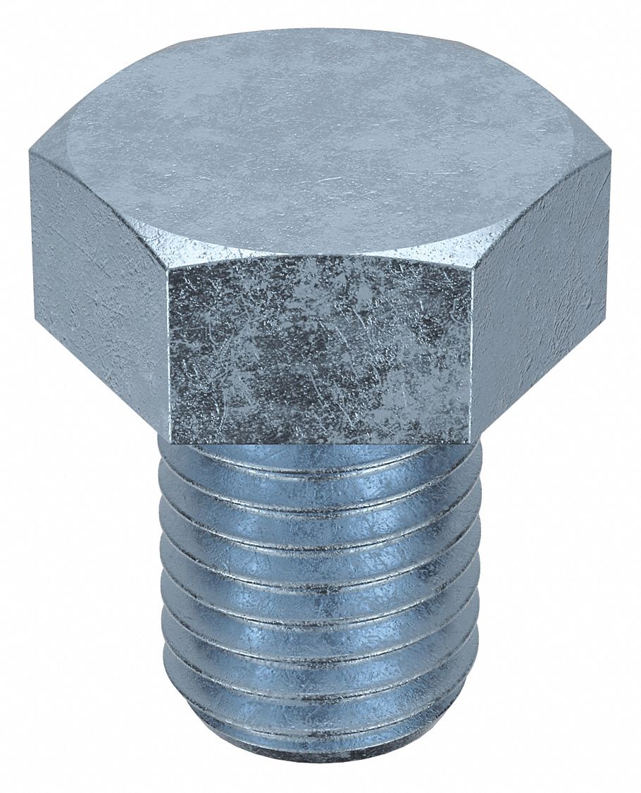 APPROVED VENDOR Tornillo de Cabeza de Dado Hexagonal 3/4"-10 Grado 5 Longitud de 1", Acabado ...