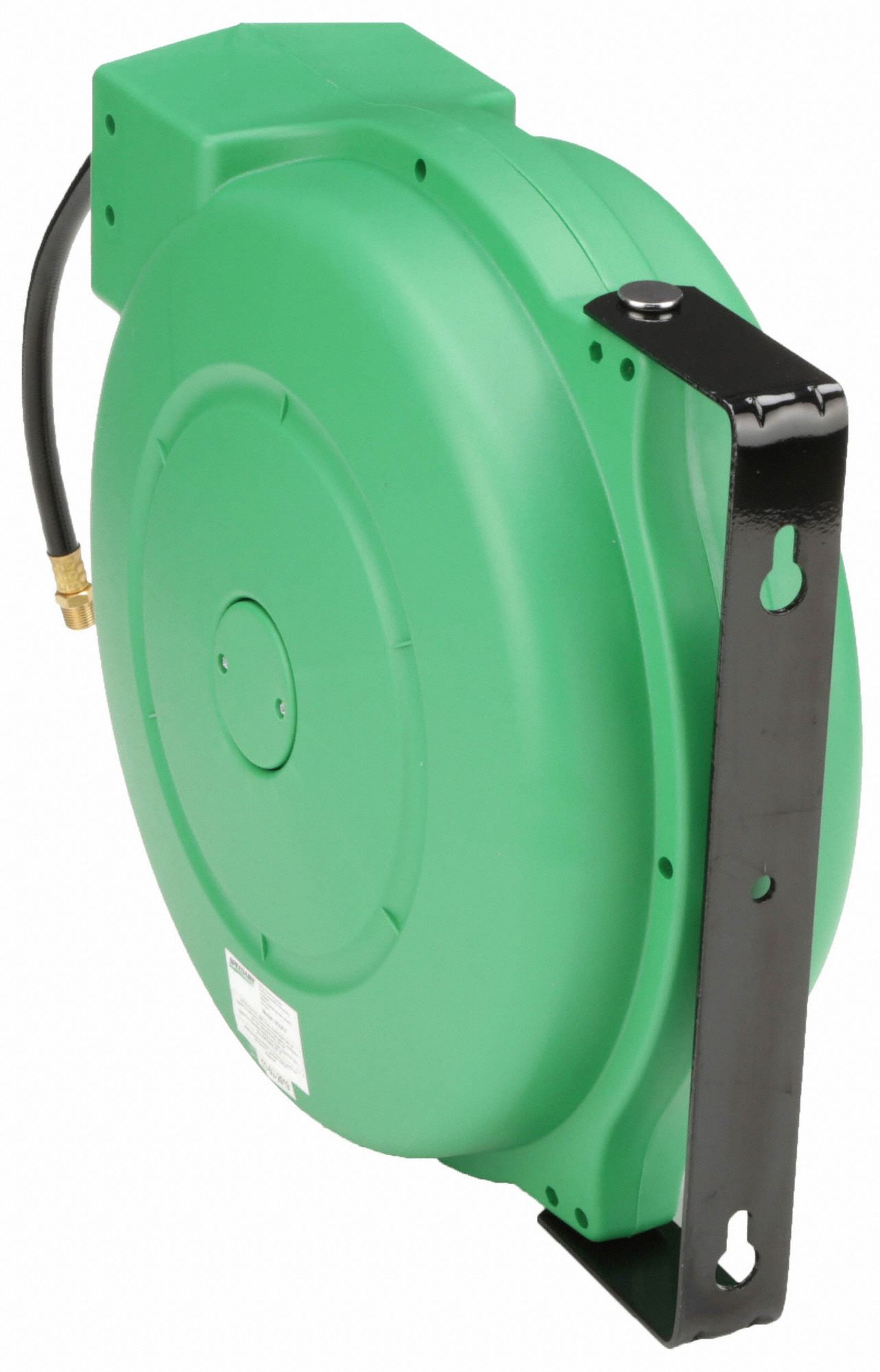 SPEEDAIRE Spring Return Hose Reel: 50 ft (3/8 in I.D.), 3/8 in MNPT ...