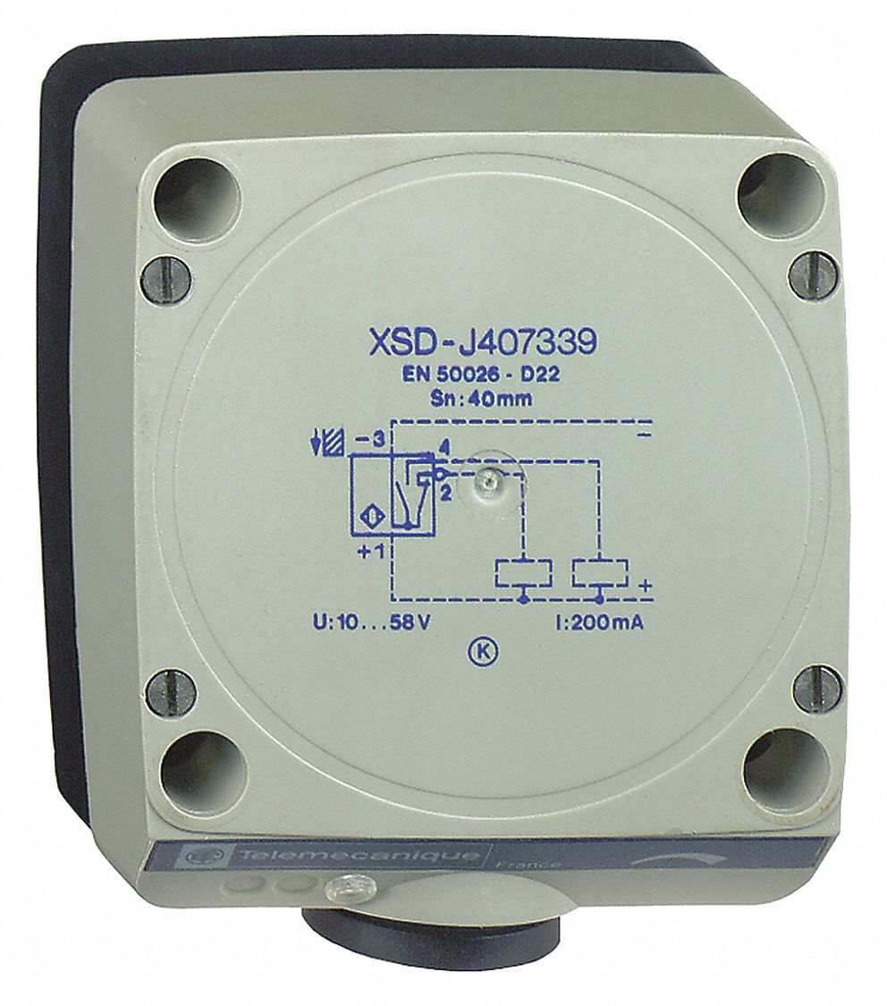 SCHNEIDER ELECTRIC, Unshielded, 2 Wires, Inductive Rectangular ...