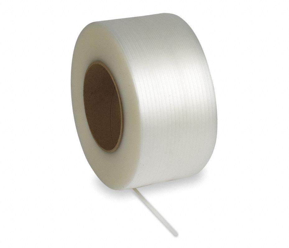 APPROVED VENDOR Fleje de Plástico Polipropileno 3/8" Transparente ...