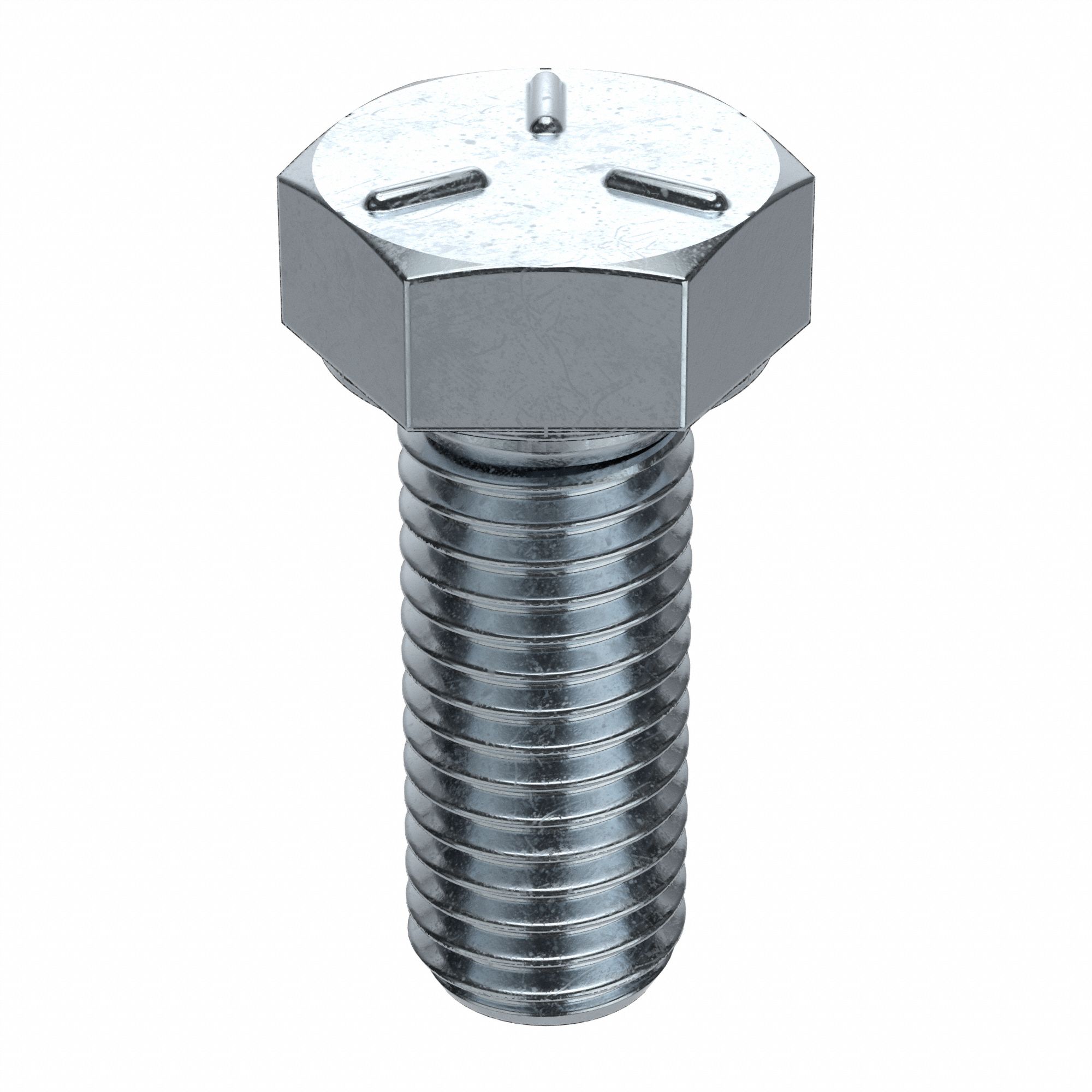 APPROVED VENDOR Tornillo de Cabeza de Dado Hexagonal 1"-14 Grado 5 Longitud de 2-1/2", Acabado ...