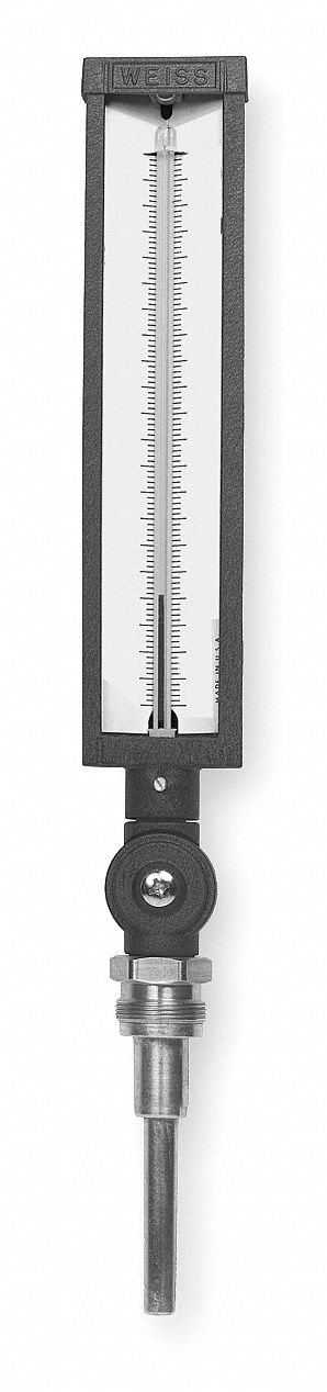 WEISS Industrial Glass Thermometer - 2CYK9|A9VU6-120 - Grainger