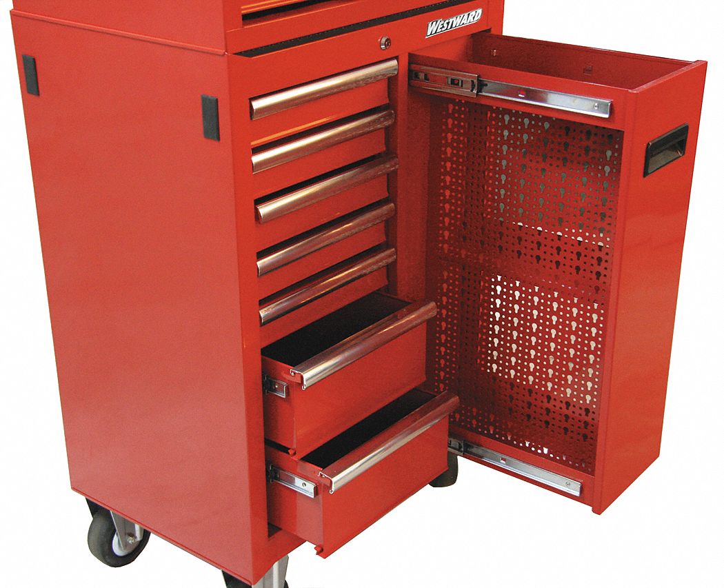 Rolling Cabinet, Number of Drawers 7 - Grainger