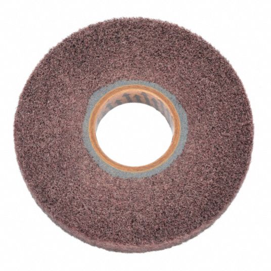 NORTON, 6 in Dia x 1 in W, 2 in Arbor, Surface Conditioning Flap Wheel ...
