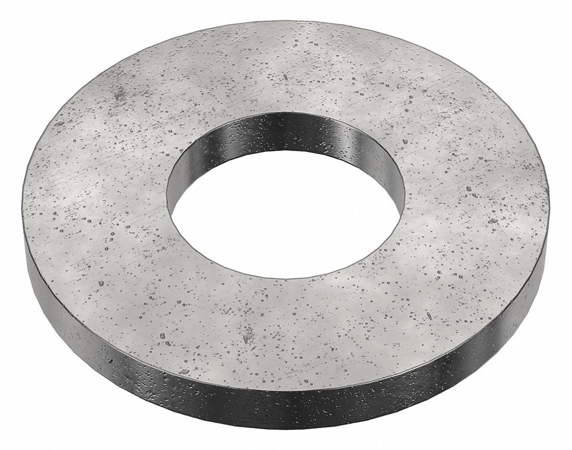 Case Hardened, Black Oxide, SAE Washer - 2DA56|U38200.025.0001 - Grainger